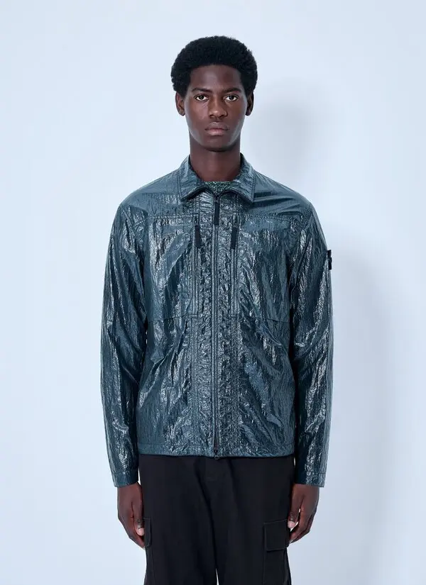 Stone Island Crinkle-effect Shirt