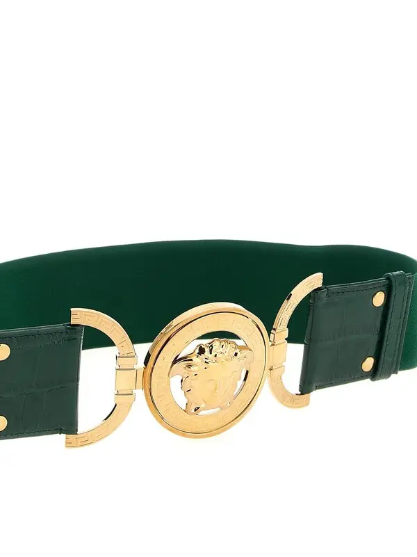 Versace Medusa '95 Elastic Belt - Green