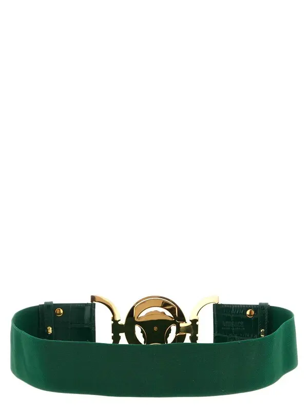 Versace Medusa '95 Elastic Belt - Green