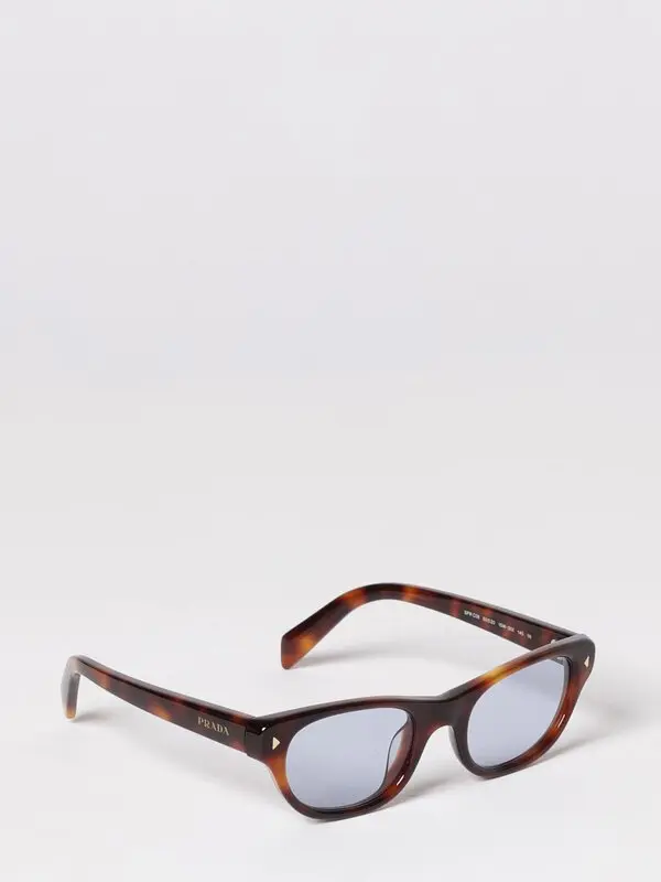 Prada Tortoiseshell Acetate Sunglasses With Polarized Lenses