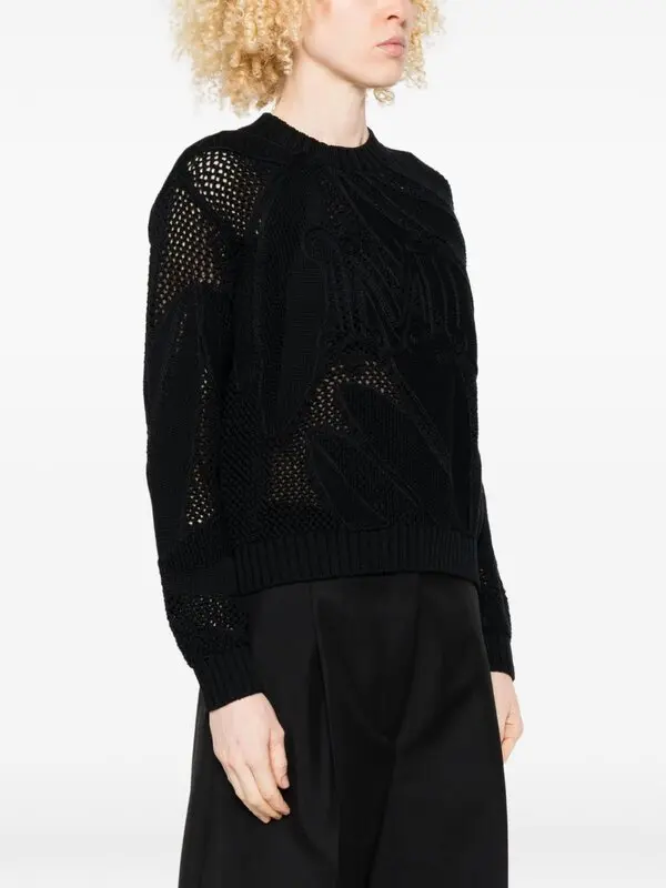 Max Mara Cotton Crewneck Sweater