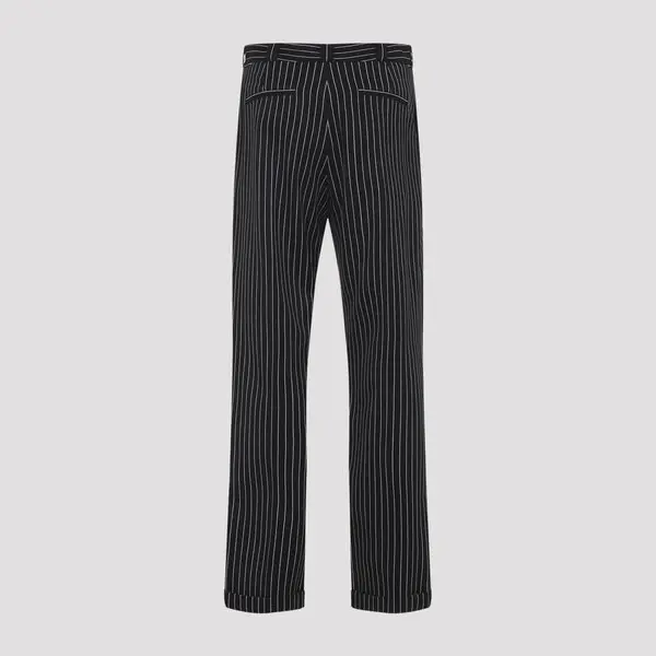 TOM FORD Striped Wool Chino Pants