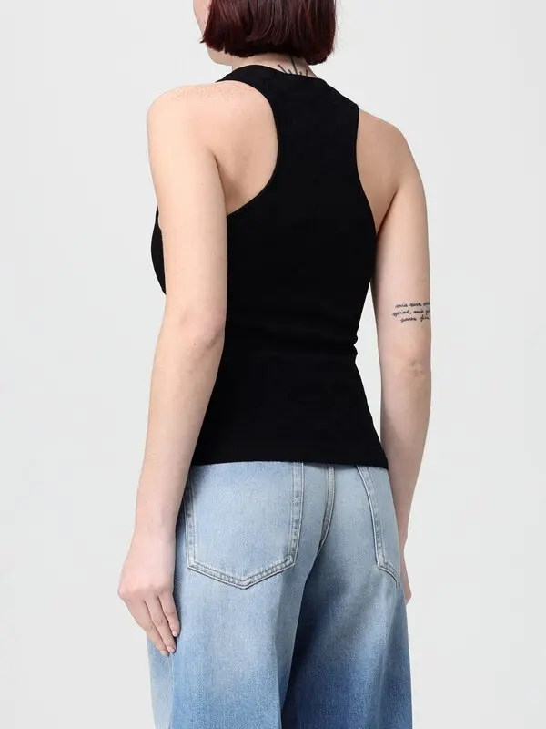 Gucci Viscose Blend Basic Top