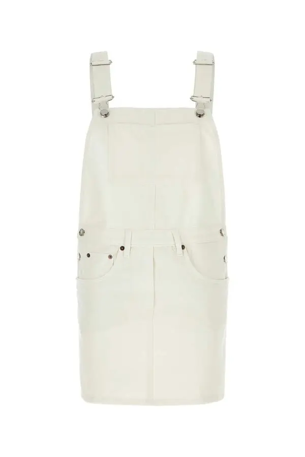 Prada Denim Dungarees Dress