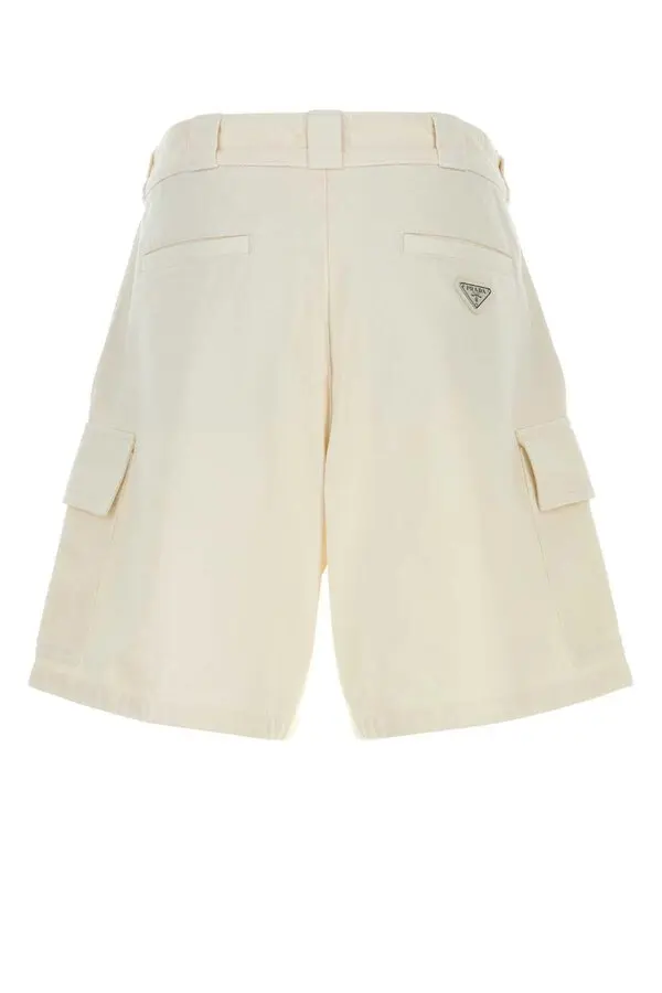 Prada Denim Bermuda Shorts