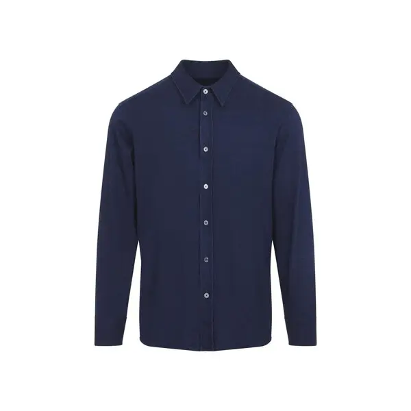 TOM FORD Long Sleeves Shirt - Blue