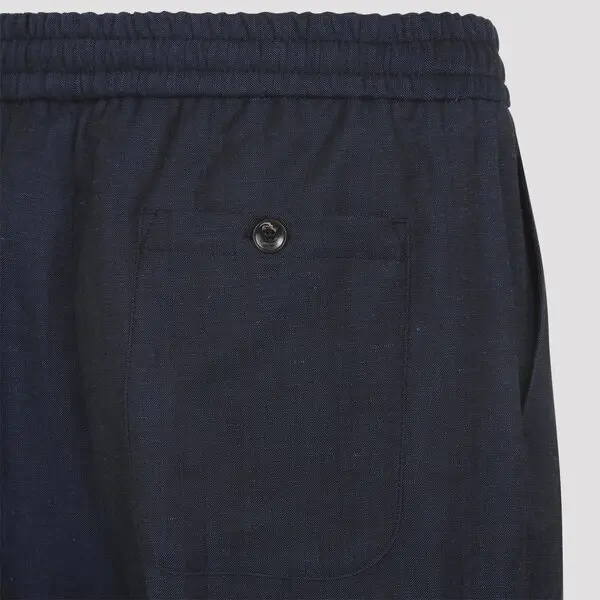Etro Wool And Linen Pants