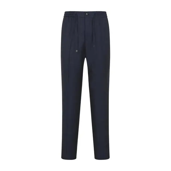 Etro Wool And Linen Trousers