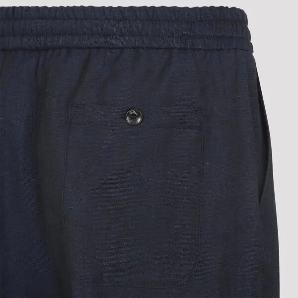 Etro Wool And Linen Trousers
