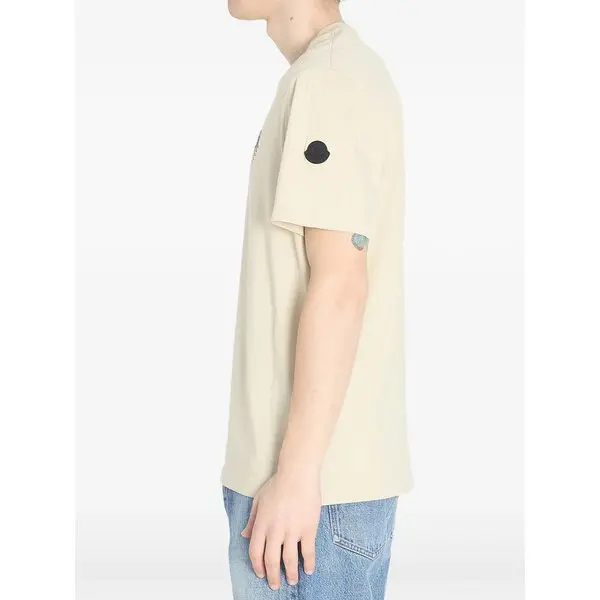 Moncler Neutrals T-shirts & Vests T-shirts