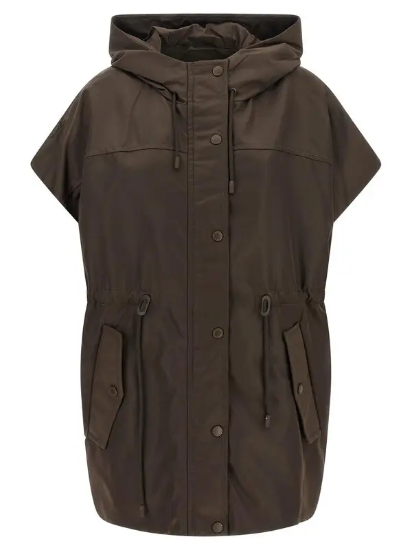 Max Mara Orgiano Padded Vest - Brown