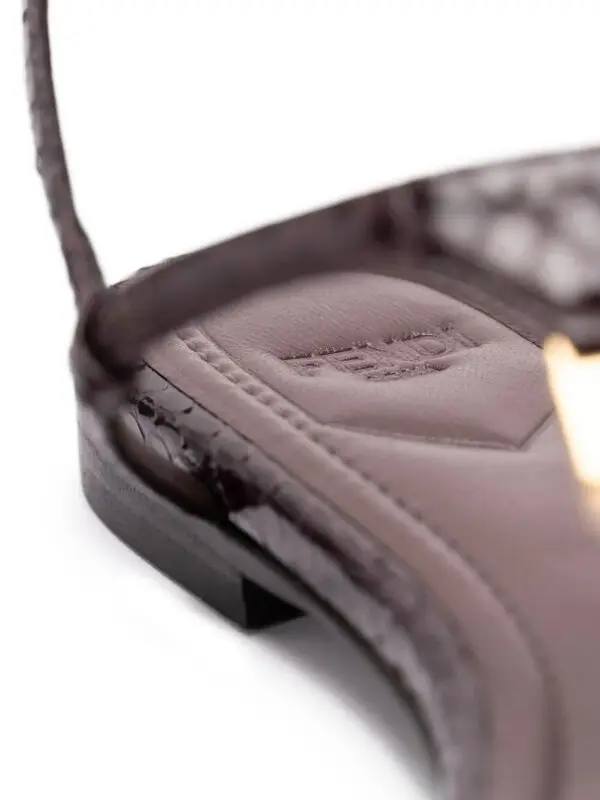 Fendi Ffold Ayers Flip-flops