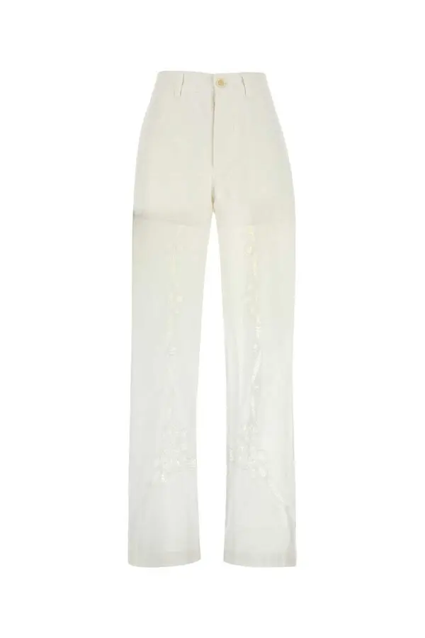 MARINE SERRE Cotton Pant