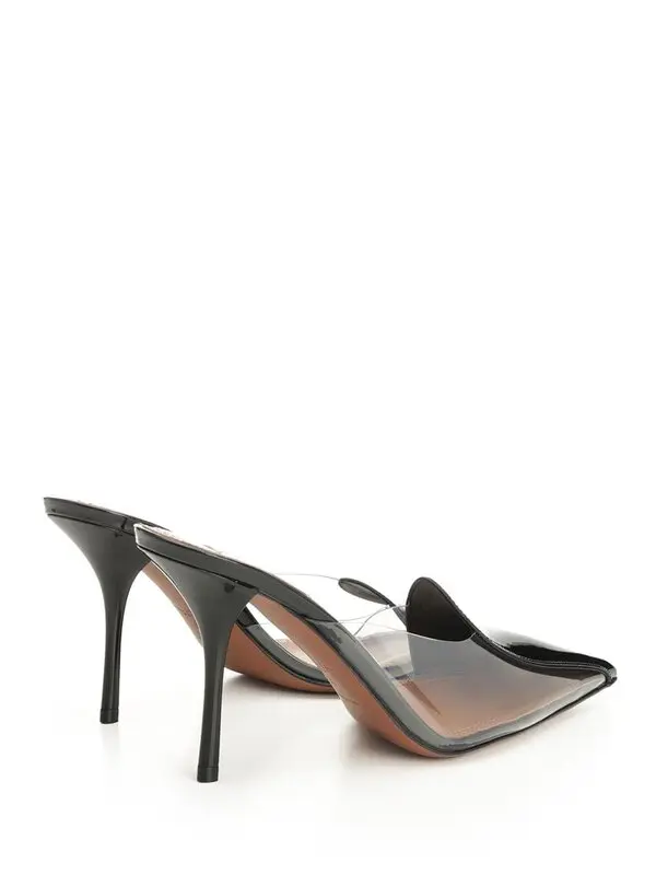 Alaïa Mule In Patent Leather And Pvc
