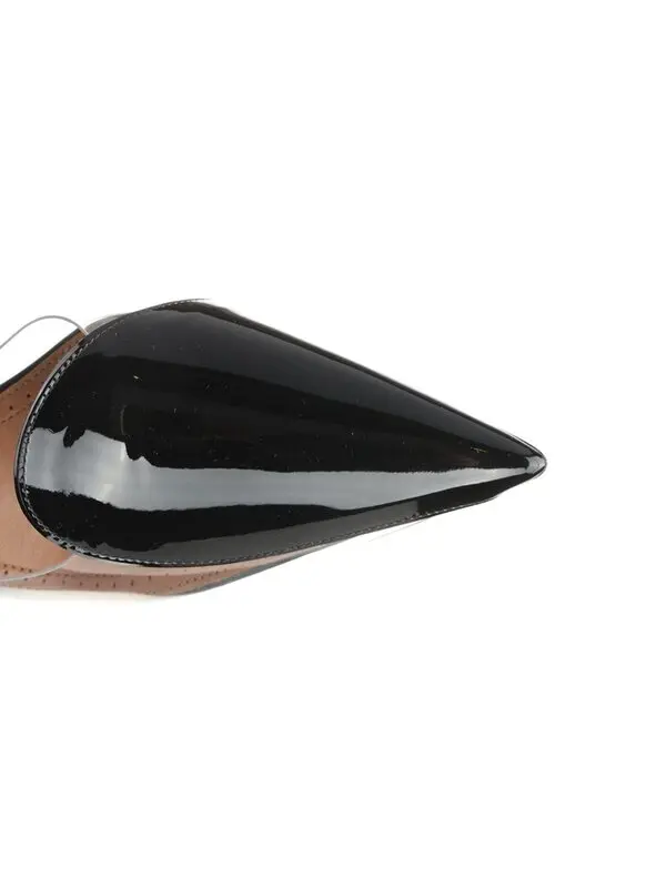 Alaïa Mule In Patent Leather And Pvc