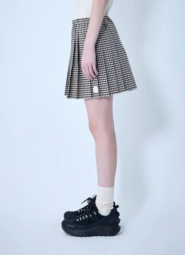 Moncler Pleated Mini Skirt