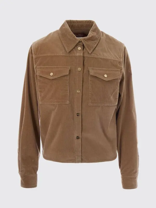 Max Mara Cotton Blend Jacket - Cream