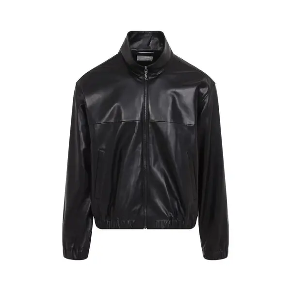 Saint Laurent Cassandre Bomber Jacket - Black
