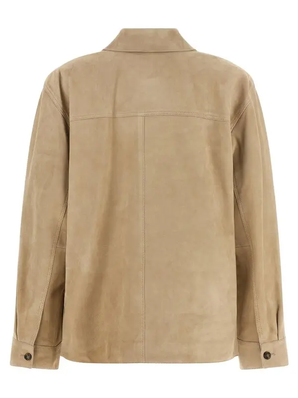 Max Mara Ghiera' Leather Jacket
