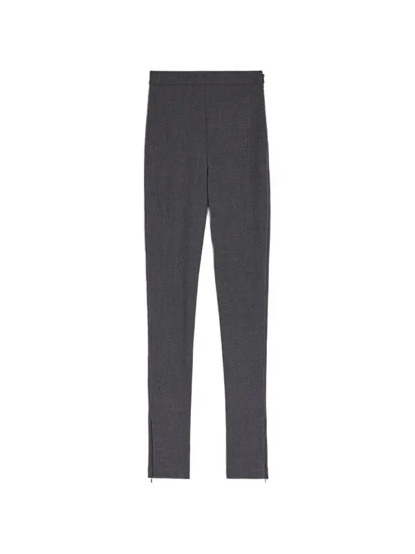JIL SANDER Wool Slim Trousers