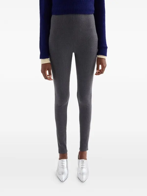 JIL SANDER Wool Slim Trousers