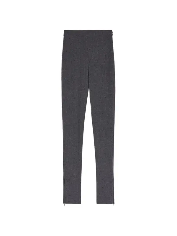 JIL SANDER Wool Slim Trousers - Multicolor