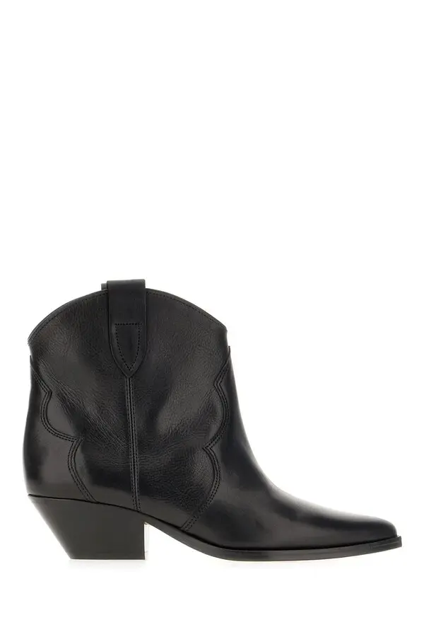 Isabel Marant Étoile Leather Ankle Boots - Multicolor