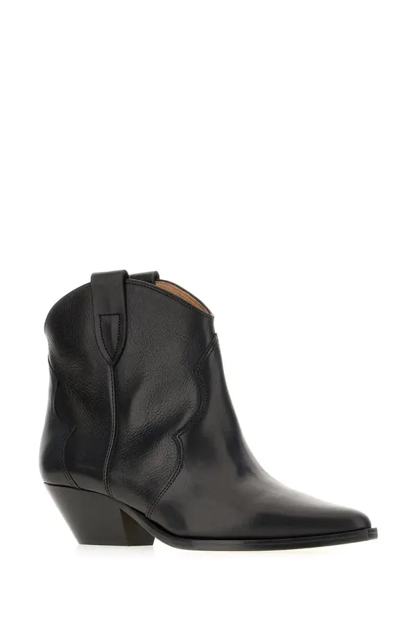 Isabel Marant Étoile Leather Ankle Boots - Multicolor