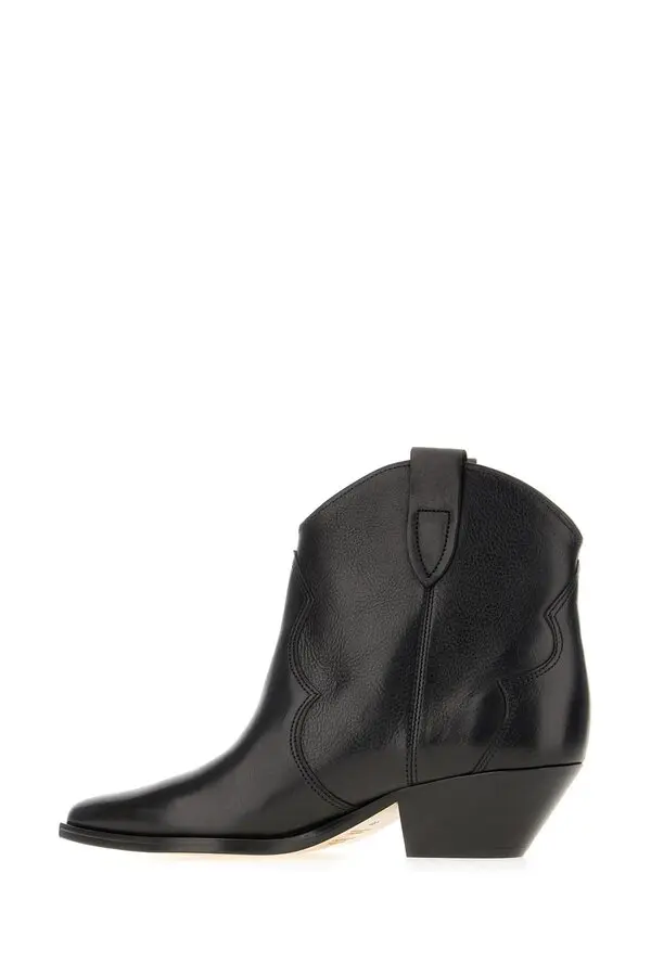 Isabel Marant Étoile Leather Ankle Boots - Multicolor