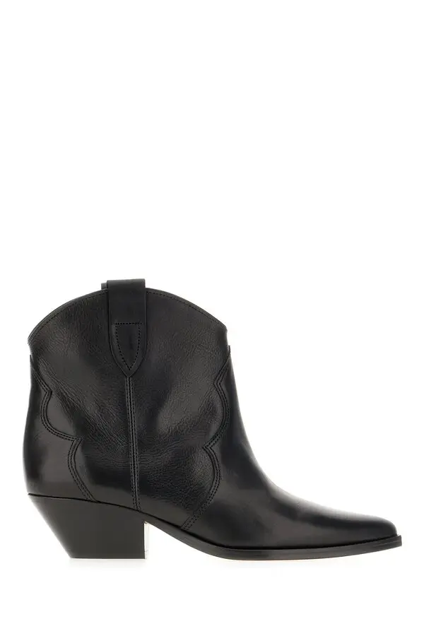 Isabel Marant Étoile Leather Ankle Boots - Multicolor