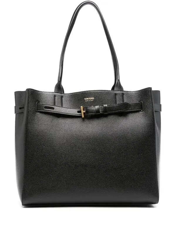 TOM FORD Medium Audrey Leather Tote Bag