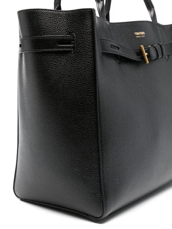 TOM FORD Medium Audrey Leather Tote Bag