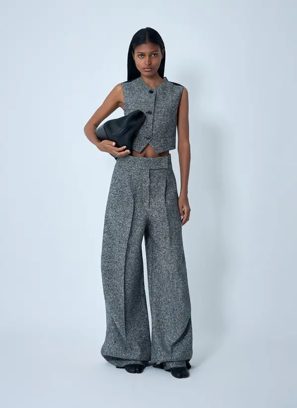 Max Mara Tailored Wool-and-silk Waistcoat