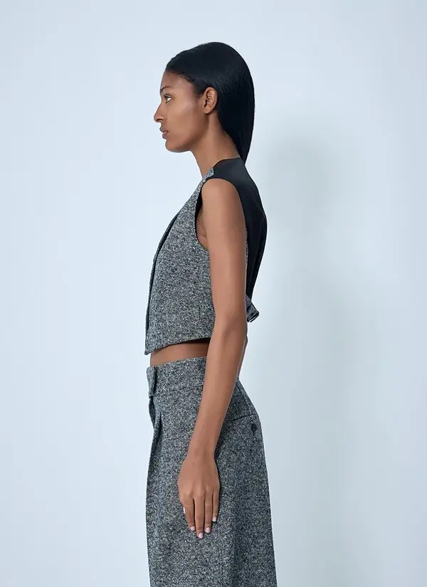 Max Mara Tailored Wool-and-silk Waistcoat