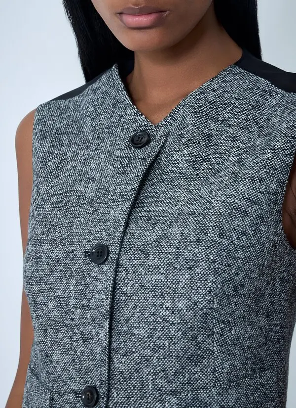 Max Mara Tailored Wool-and-silk Waistcoat