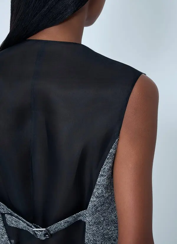 Max Mara Tailored Wool-and-silk Waistcoat
