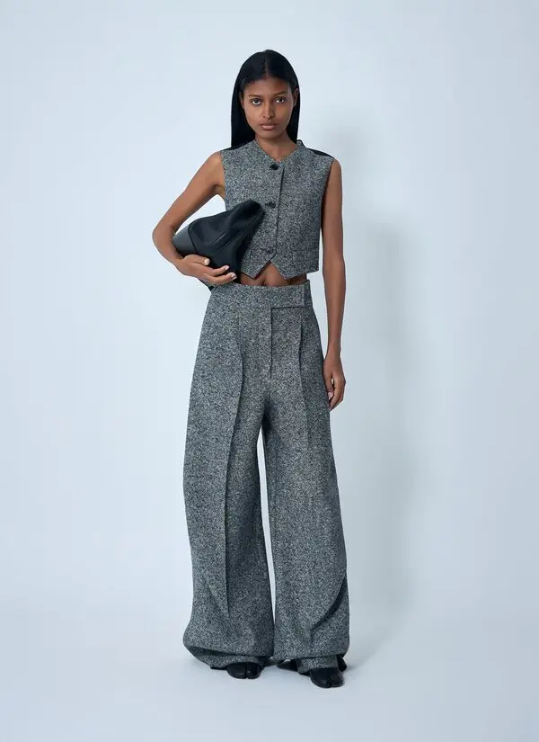 Max Mara Wool-silk Waistcoat