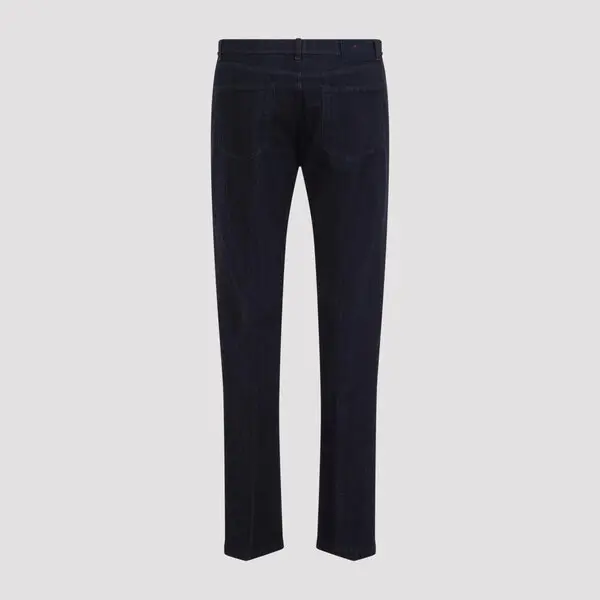 Kiton Cotton Denim Pants