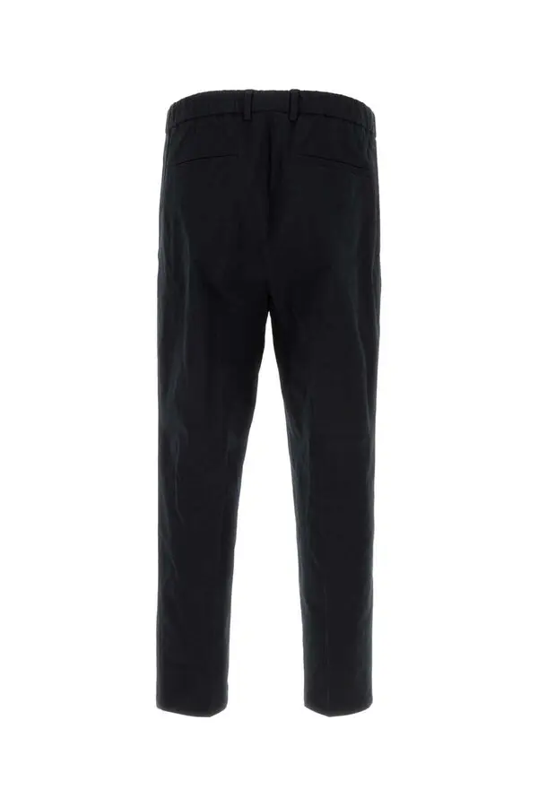 JIL SANDER Midnight Cotton Pant