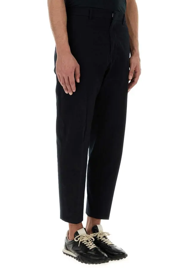 JIL SANDER Midnight Cotton Pant