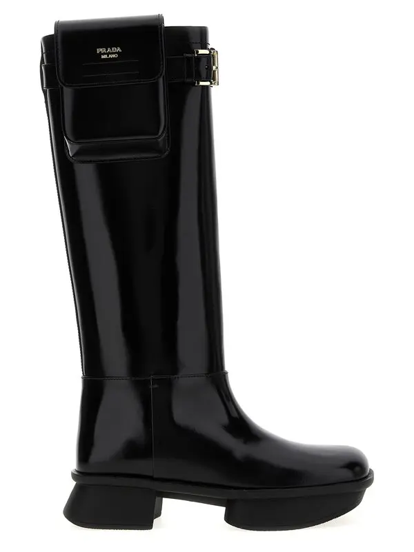 Prada Equal Boots - Black