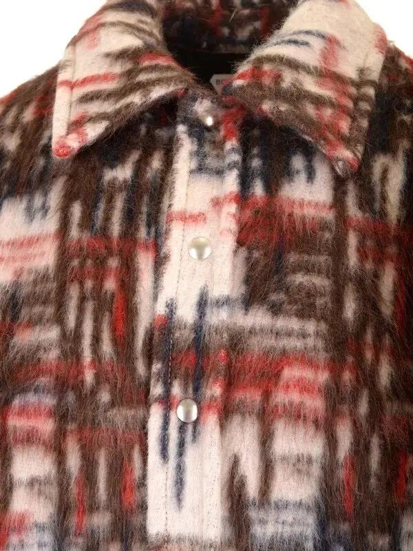 Bottega Veneta Brushed Alpaca Overshirt
