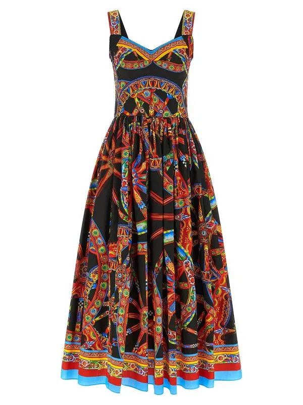 Dolce & Gabbana Carretto' Dress - Multicolor