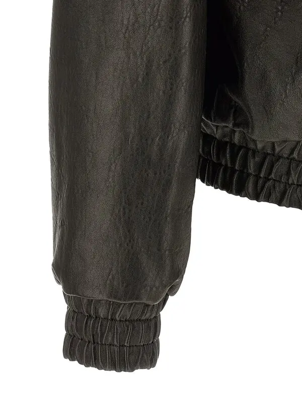 Saint Laurent Bubble Leather Jacket