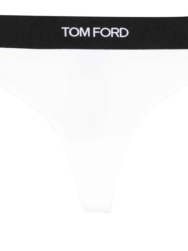 TOM FORD Briefs With Branded Waistband