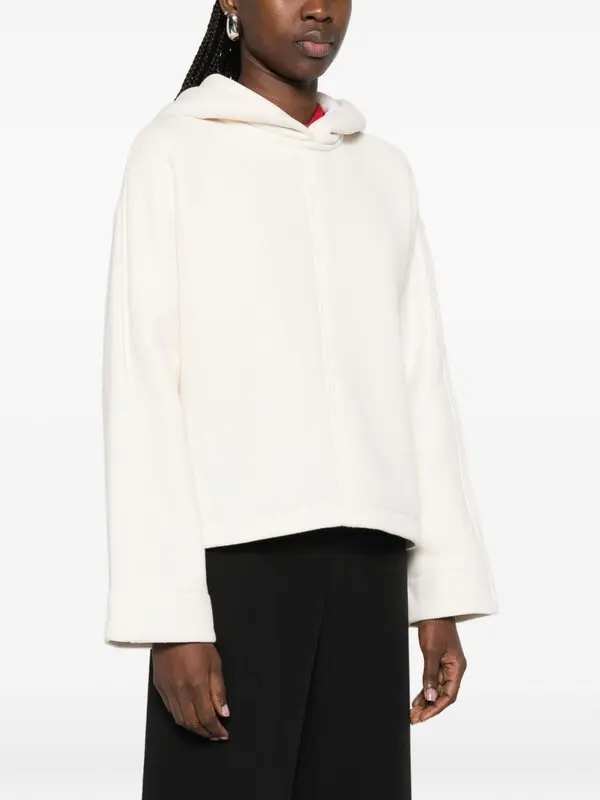 Max Mara Logo Cotton Hoodie