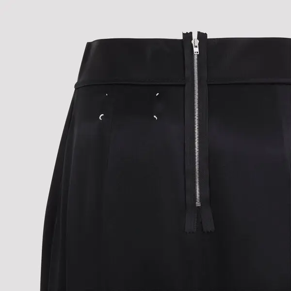 MAISON MARGIELA Satin Midi Skirt