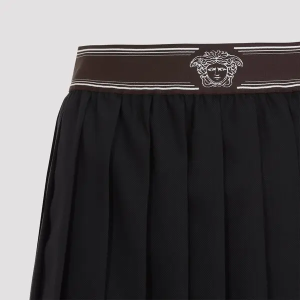 Versace Pleated Skirt
