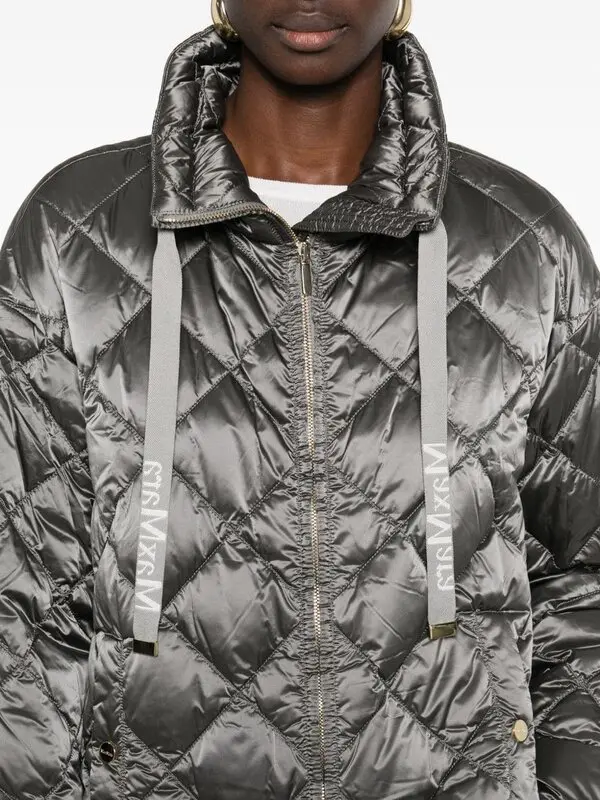 Max Mara Padded Blouson Jacket - Multicolor