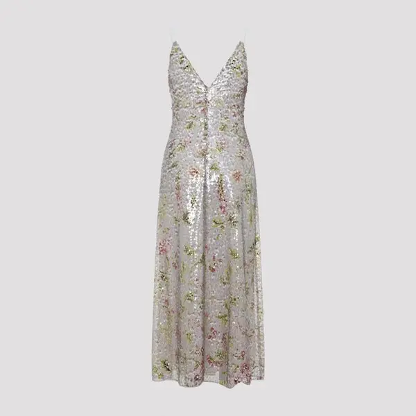 Alberta Ferretti Paillettes Long Dress